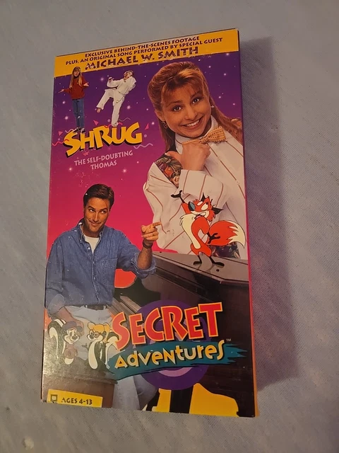 SHRUG THE SELF Doubting Thomas VHS- Secret Adventures Vintage, Ages 4 ...