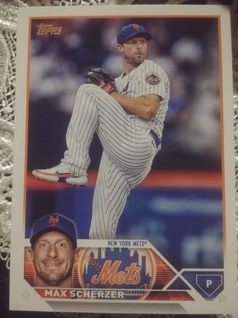 MAX SCHERZER 2023 Three Card Lot - New York Mets (Bowman, Heritage, Series 1) $0.99 - PicClick CA