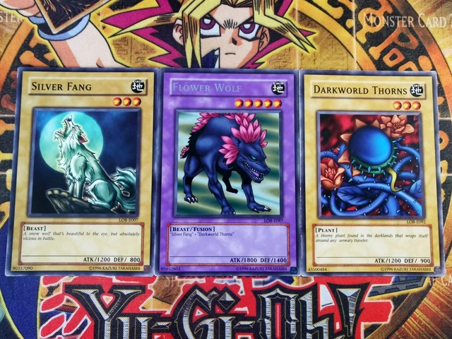 FLOWER WOLF/SILVER FANG/DARKWORLD T. LOB-e087/007/092 (LP) Rare/Common ...