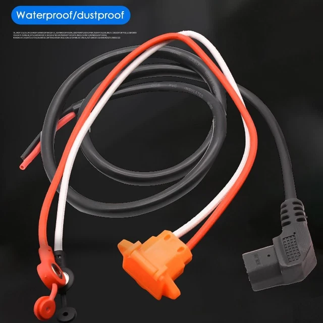 BATTERY CONNECTOR PLUG Scooter Bike Parts Charging Socket with 12AWG ...