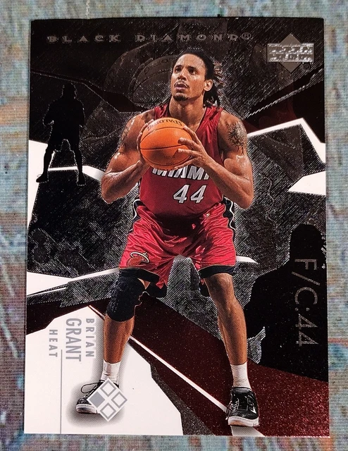 BRIAN GRANT MIAMI Heat 2003 pont supérieur diamant noir #38 EUR 1,94 ...