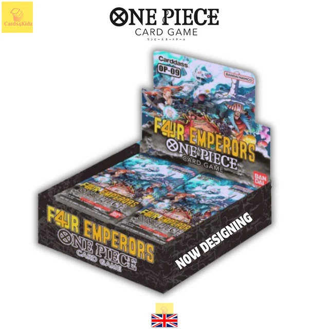 ONE PIECE OP09 The Four Emperors Box Display Sealed Nouveau Carte ...