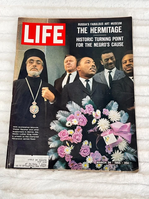 VTG LIFE MAGAZINE March 26, 1965 Martin Luther King Jr. £15.18 ...