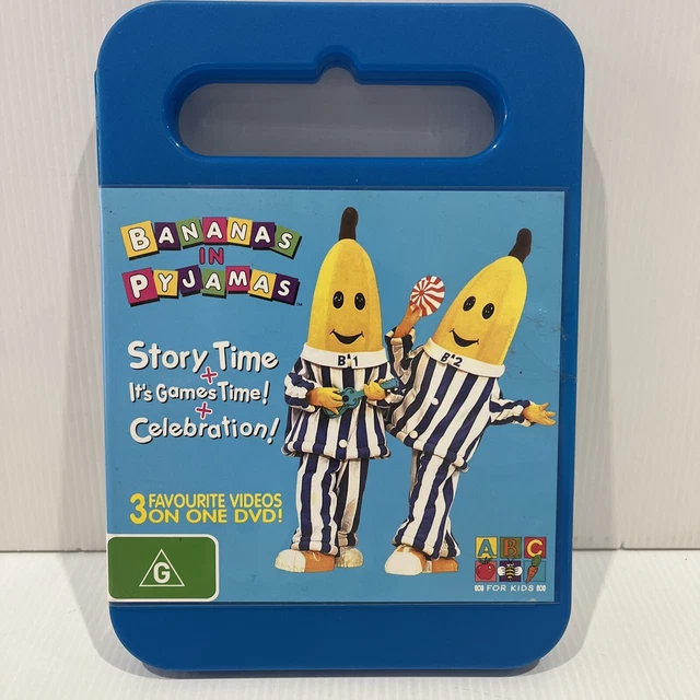 BANANAS IN PYJAMAS Story Time / It's Games Time / Celebration DVD old ...
