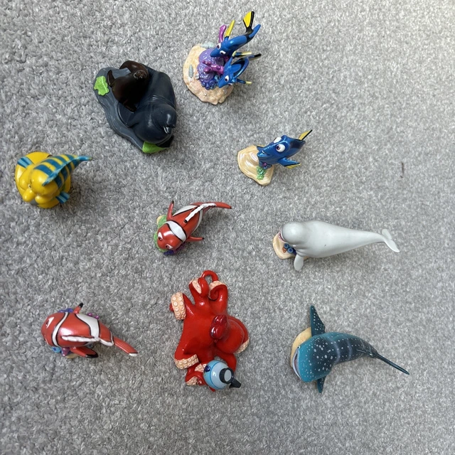 DISNEY FINDING NEMO / Dory Toy 10 Figure Bundle - Detailed Toys £10.00 ...