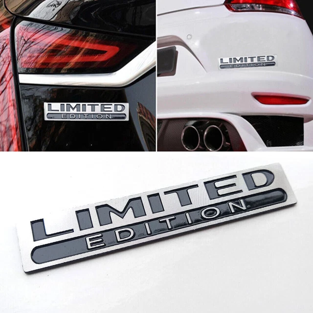 METAL LIMITED EDITION Logo Car Sticker Emblem Badge Decal Accessories ...
