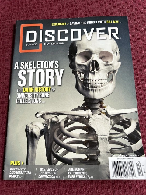 DISCOVER MAGAZINE - September / October 2023 - A Skeleton's Story ...