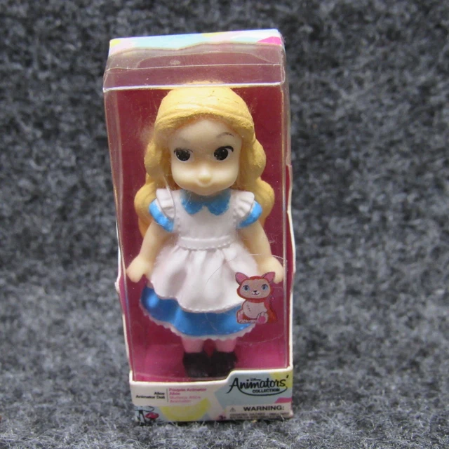 DISNEY ANIMATORS COLLECTION Alice In Wonderland Animated Doll MINIATURE ...