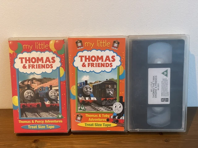 THOMAS THE TANK ENGINE & FRIENDS VHS VIDEO bundle X3 My Little Thomas ...