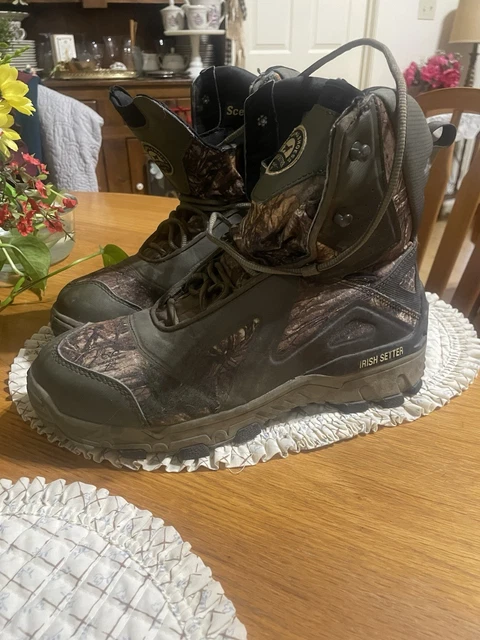 RED WING SHOES Irish Setter Ultra Dry Waterproof Camouflage Hunt Boots ...