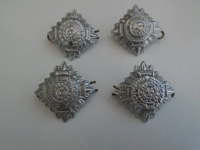 EX POLICE CHROME Inspectors Pips, Bath Stars x 4 Large £4.99 - PicClick UK