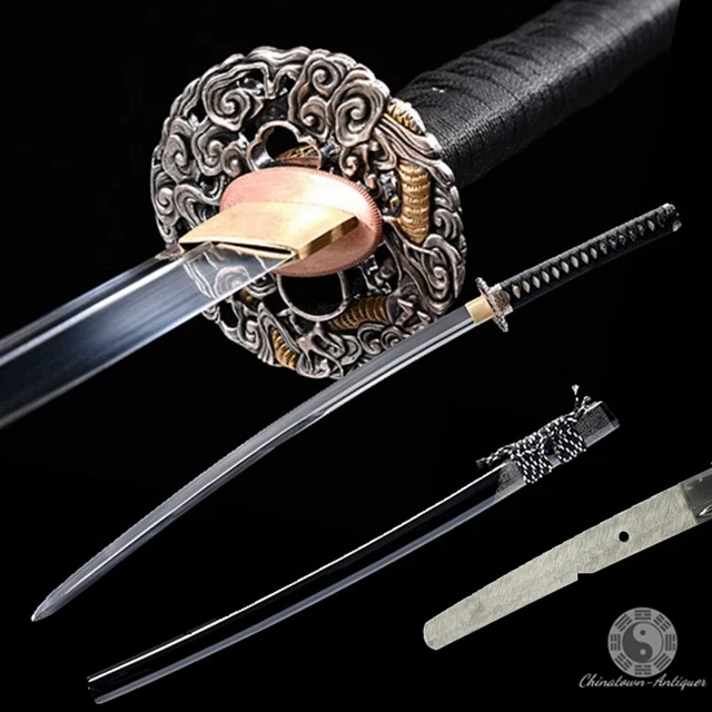 KOGARASU-MARU UCHIGATANA SPADA Katana Ayasugihada Acciaio Sashikomi ...
