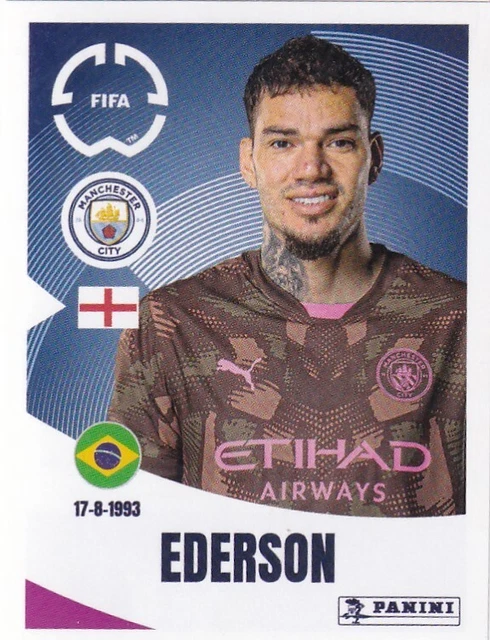 PANINI 2025 FIFA Club World Cup 25 Sticker No. 408 Ederson £1.20 ...
