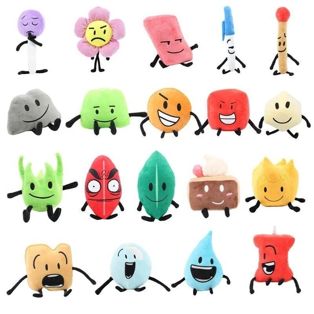 BATTLE FOR DREAM Island BFDI Plush Figure Kids Toy Stuffed Toys for ...