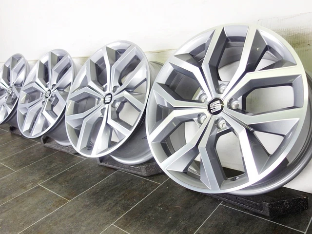 ORIGINAL SEAT LEON 5F 18 Inch Alloy Rims 5F0601025N x-Perience Rims Neu ...