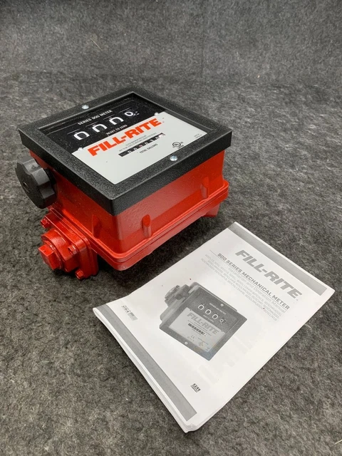 FILL-RITE 901C HEAVY-DUTY Mechanical Flow Meter, 6 to 40 gpm $24.99 ...
