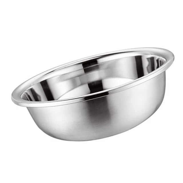 BAKING MIXING BOWL Large Mixing Bowls Set Metal Cooking Bowl £34.49 ...