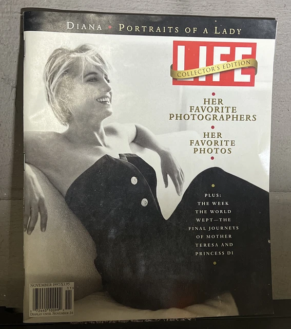 LIFE MAGAZINE PRINCESS Diana Portraits of Lady Collector's Edition ...