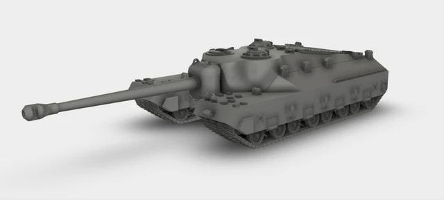 SUPER HEAVY TANK T28 (GMC T95) Panzer WW2 Bausatz Kit 3D Druck 1:87 - 1 ...