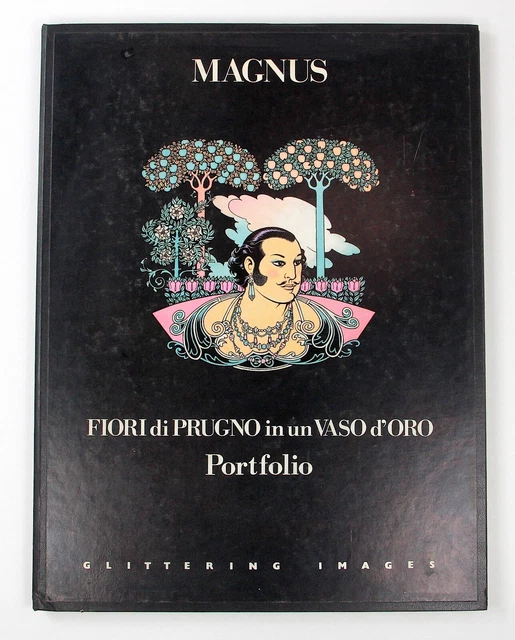 MAGNUS FIORI DI Prugno in un Vaso d'Oro Tiratura Limitata Copia Firmata ...