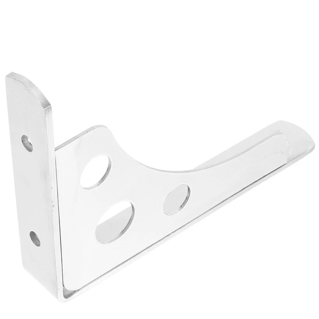 SIDE SUPPORT FRAME Heavy Duty Floating Shelf Bracket Steel Angle £13.45 ...