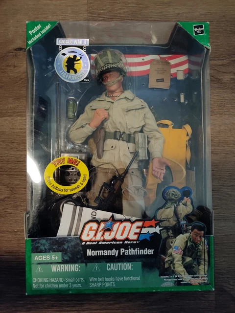 GI JOE 12& WW2 Liberators Set Normandy Pathfinder Real American Hero ...
