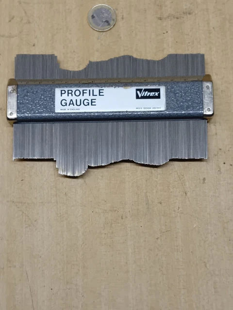 OUTILS ANCIENS PROFILE gauge VITREX . Contoure forme EUR 22,00 ...