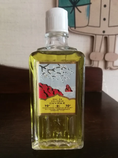 FLACON DE PARFUM semi ancien "Chypre" de la Parfumerie Française Etoile ...