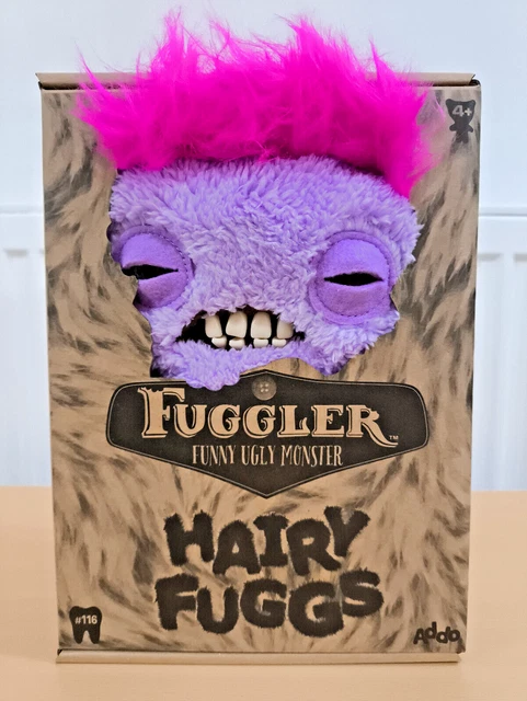 FUGGLER HAIRYFUGG SQUIDGE Soft Toy 22cm – Spooky Purple Plush £17.99 ...