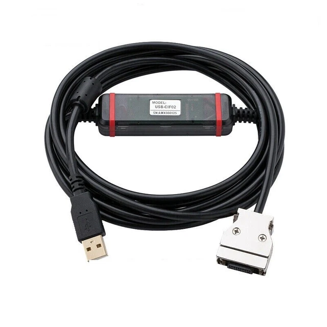 NEW USB-CIF02 FOR Omron PLC Programming Cable Download Cable CPM1A/2A ...