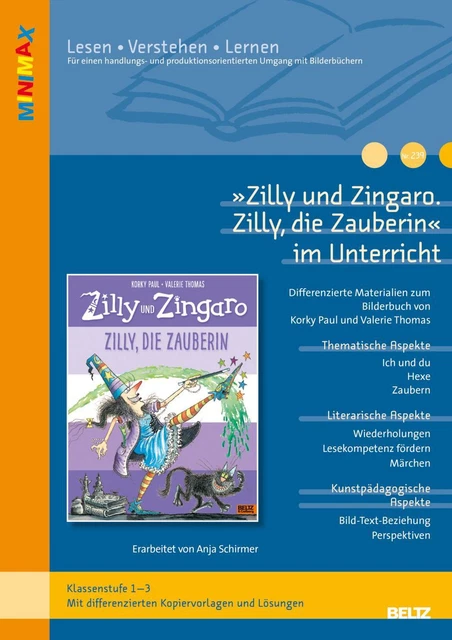 'ZILLY UND ZINGARO. Zilly, die Zauberin' im Unterricht ~ Anj ...