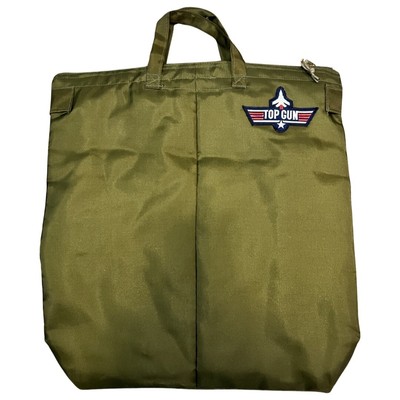 VINTAGE TOP GUN Flight Helmet Bag Pilot Aviator USN Navy Nylon Bag ...