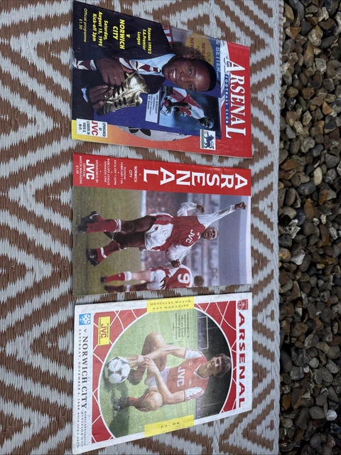 ARSENAL HOME PROGRAMMES 80s 90s X 13 £2.76 - PicClick UK
