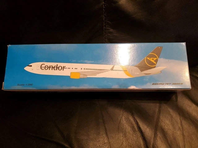 PPC BOEING 767-300ER 1/200th Scale Snap Together Model. Condor Airlines ...