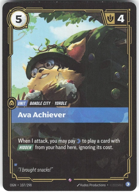 AVA ACHIEVER RARE Origins 107/298 NM $5.00 - PicClick AU