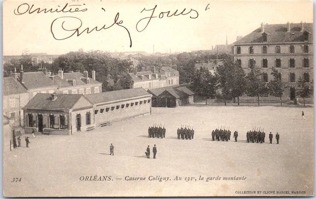 45 ORLEANS - caserne coligny, la garde montante EUR 6,00 - PicClick FR