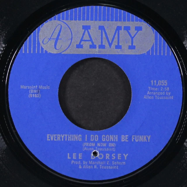 LEE DORSEY : everything i do gonh be funky / there should be a book AMY ...