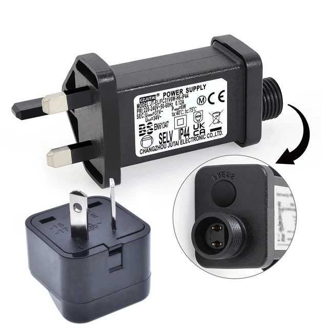 REPLACEMENT POWER SUPPLY for CZJUTAI JT-EL/FC31V6W Christmas LightsUe ... REPLACEMENT POWER SUPPLY for CZJUTAI JT-EL/FC31V6W Christmas LightsUe ...