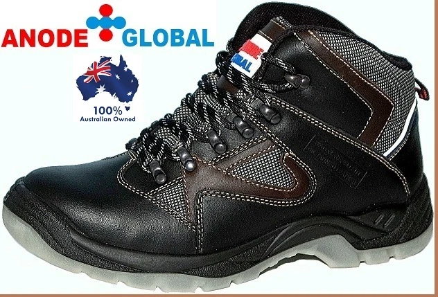 ANODE GLOBAL MENS Shoes and Work Boots Safety Steel Toe Cap Brand New ...