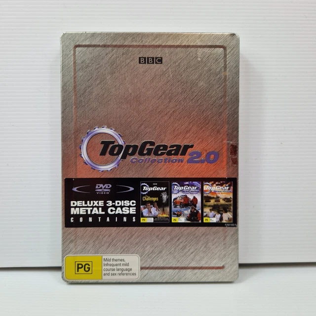 TOP GEAR COLLECTION 2 Steelbook Box Set Steelbook DVD 2008 3 Discs ...