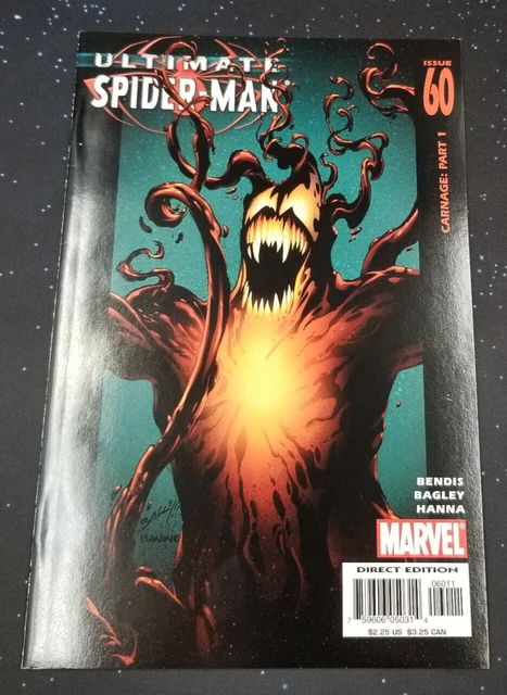 ULTIMATE SPIDER-MAN #60 Carnage: Part 1 Marvel 2004 Raw Comic (1) £23. ...