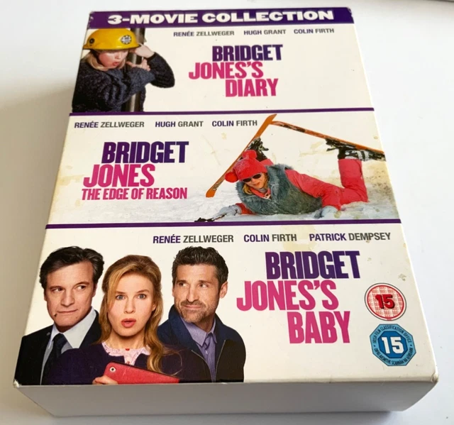 BRIDGET JONES'S COMPLETE DVD Box Set 3-Movie Collection in VGC ideal ...