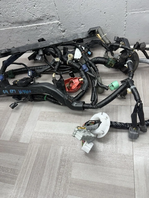🔰02-05 HONDA CIVIC Si Ep3 Hatchback K20A3 Manual Engine Wire Harness ...