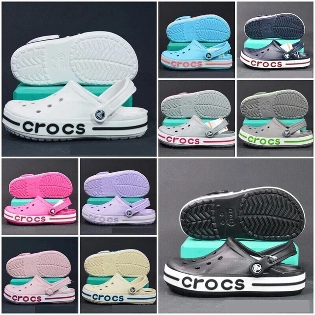 2025 BRAND NEW Genuine Crocs Bayaband Casual Beach Clog Sandals Unisex ...