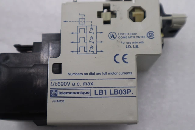 SCHNEIDER ELECTRIC LB1-LB03P17 /Telemecanique Lb1Lb03P17 New Open Box ...