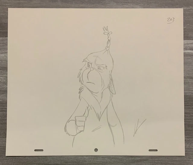 2019 NETFLIX GREEN EGGS AND HAM Animation Drawing SIGNED Len Simon #203 ...