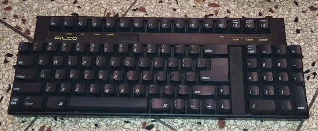 TECLADO FILCO ADB QWERTY Inglés Apple Power Macintosh Performa 5400 ...