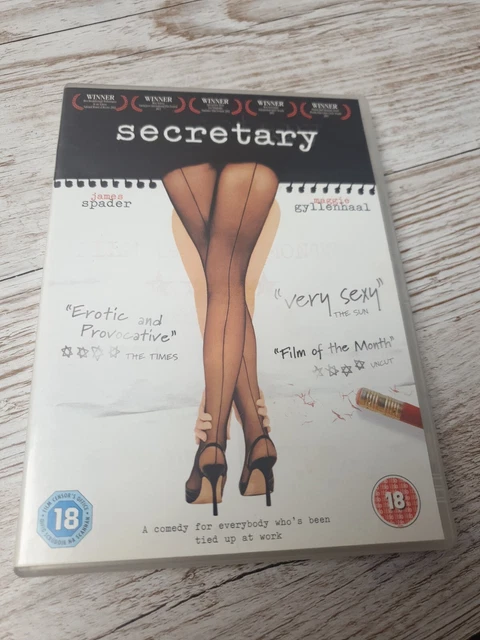 SECRETARY 2005 DVD BDSM Drama Romance Movie James Spader Maggie ...