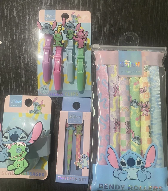 DISNEY LILO & Stitch Crocodile Sectioning Hair Clips Scalp Massager And ...