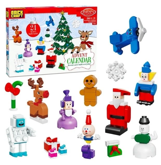 RUDOLPH THE RED Nosed Reindeer Brickcraft Advent Calendar £30.93 ...
